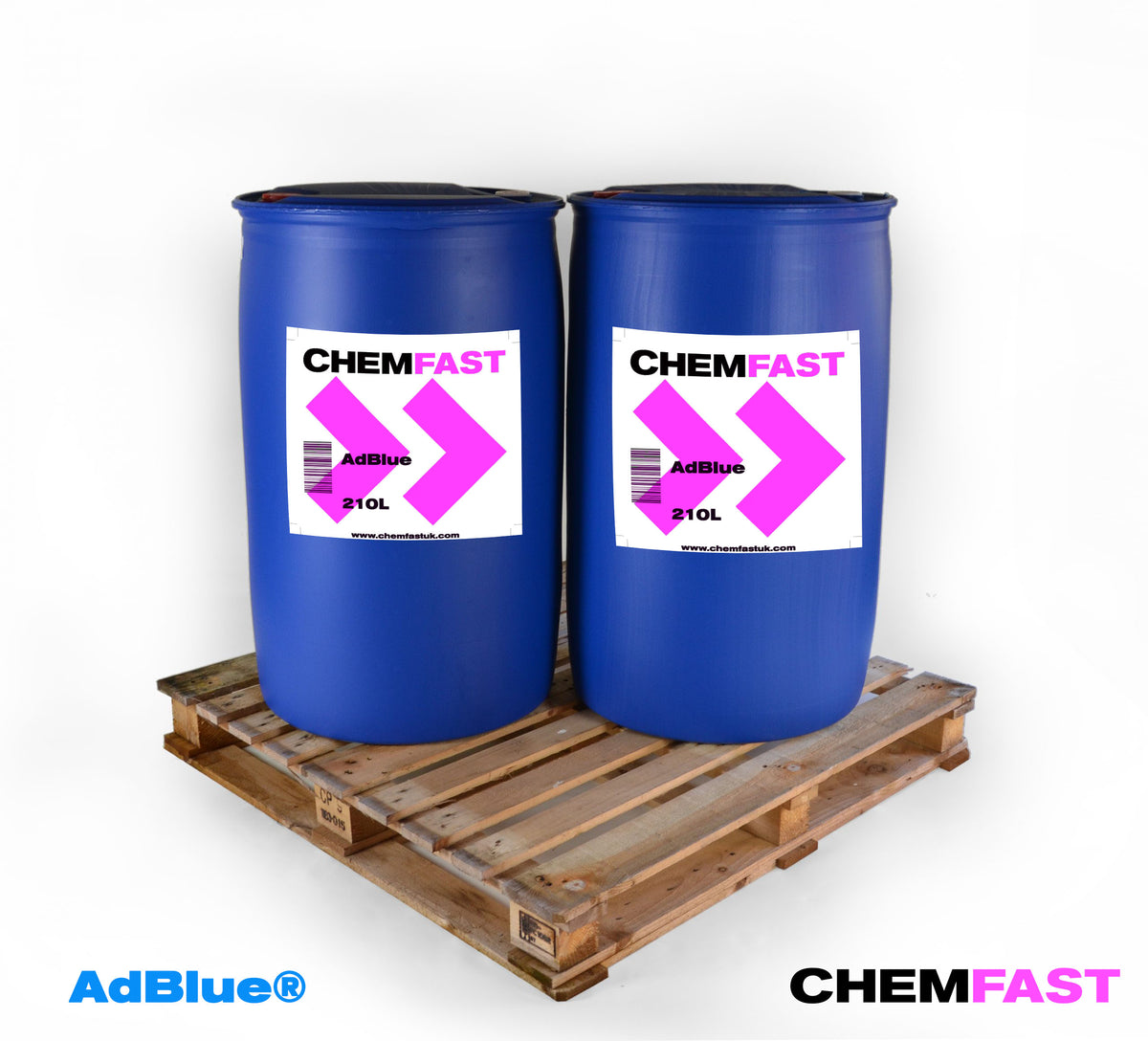AdBlue® 210L drum - Pallet of 2 – CHEMFAST